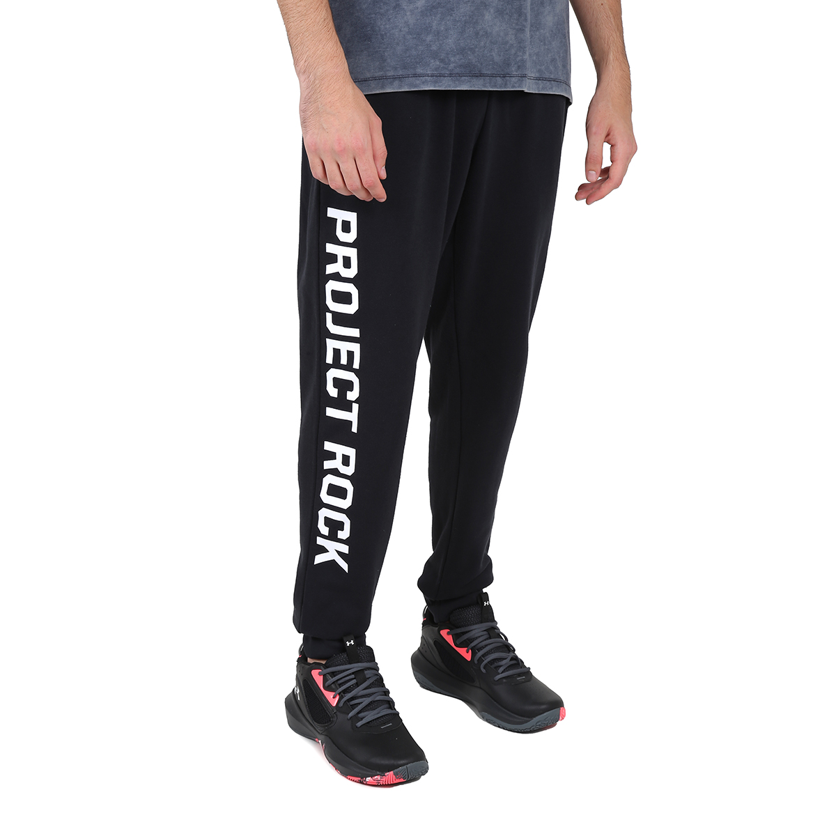 Pantalón Entrenamiento Under Armour Project Rock Terry Jogger Hombre ...