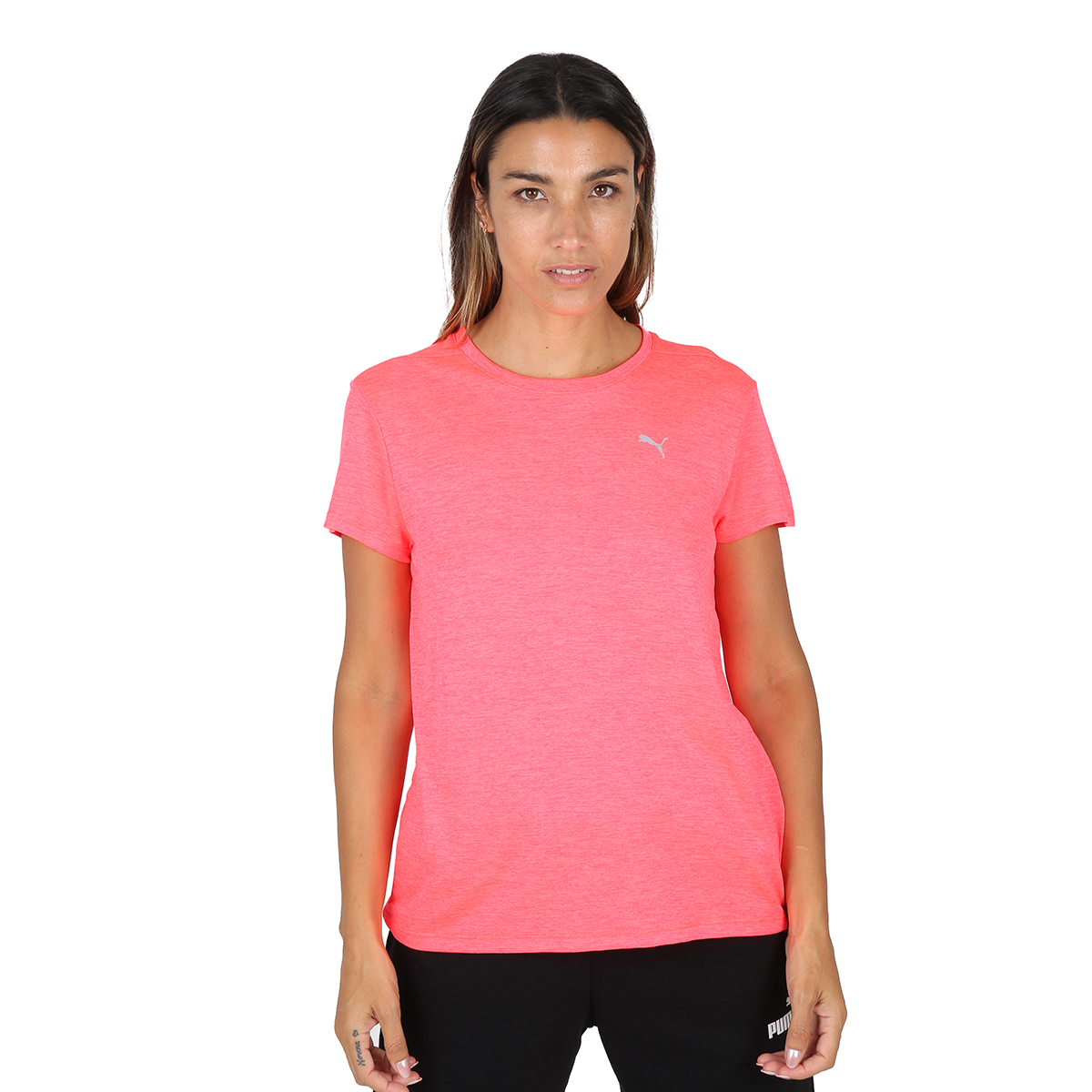 Remera Puma Run Favorite Heather Ss Mujer | Dexter