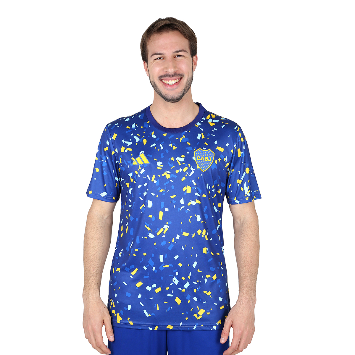 Camiseta adidas Boca Juniors Preshi Hombre | Dexter