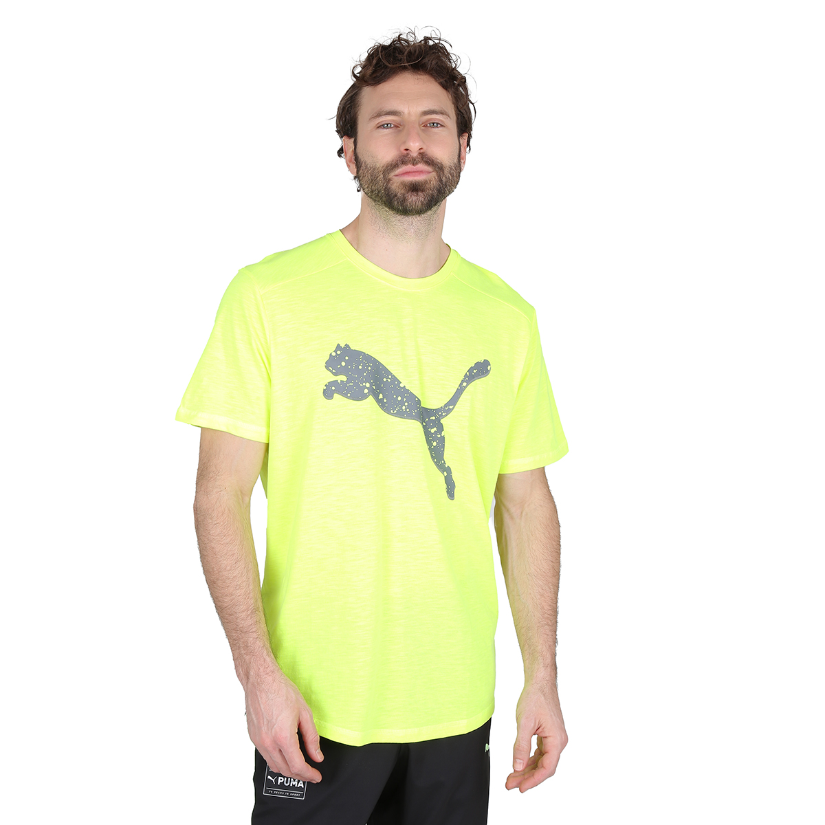 Remera Urbana Puma Run Logo Ss Hombre | Dexter